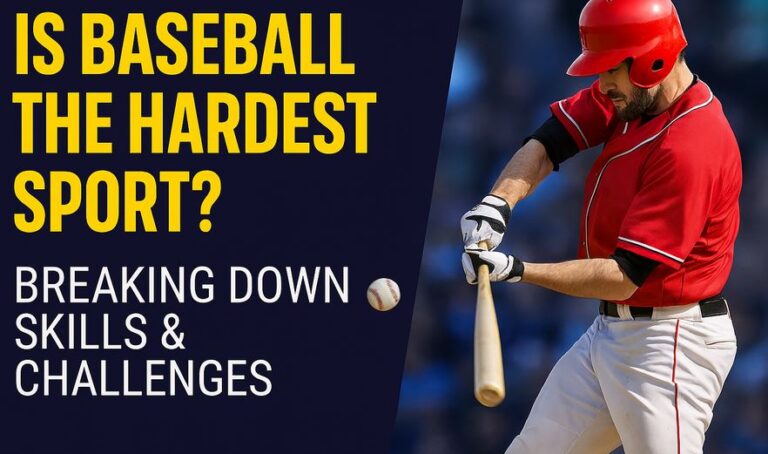 Is Baseball The Hardest Sport? Breaking Down Skills & Challenges